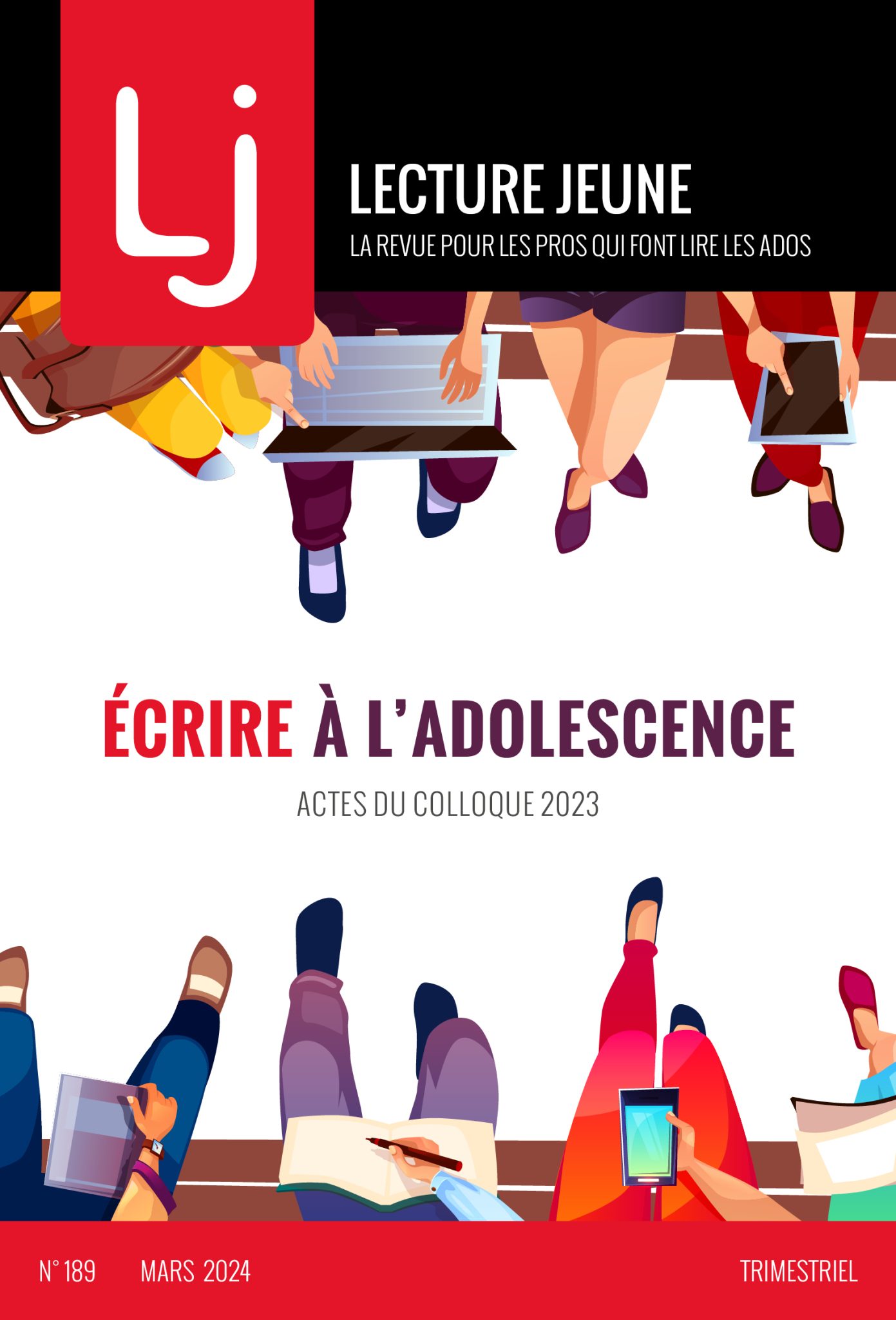 Revue Lecture Jeune : pour les pros qui font lire les ados